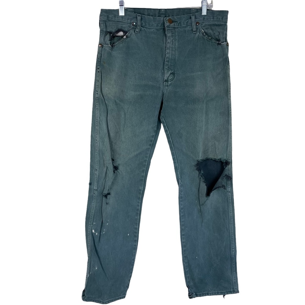1980’s Wrangler Jeans Destroyed Tattered Hipster High… - Gem
